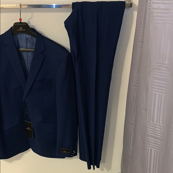 Rivelino | Suits & Blazers | Rivelino Full Suit Never Been Worn | Poshmark